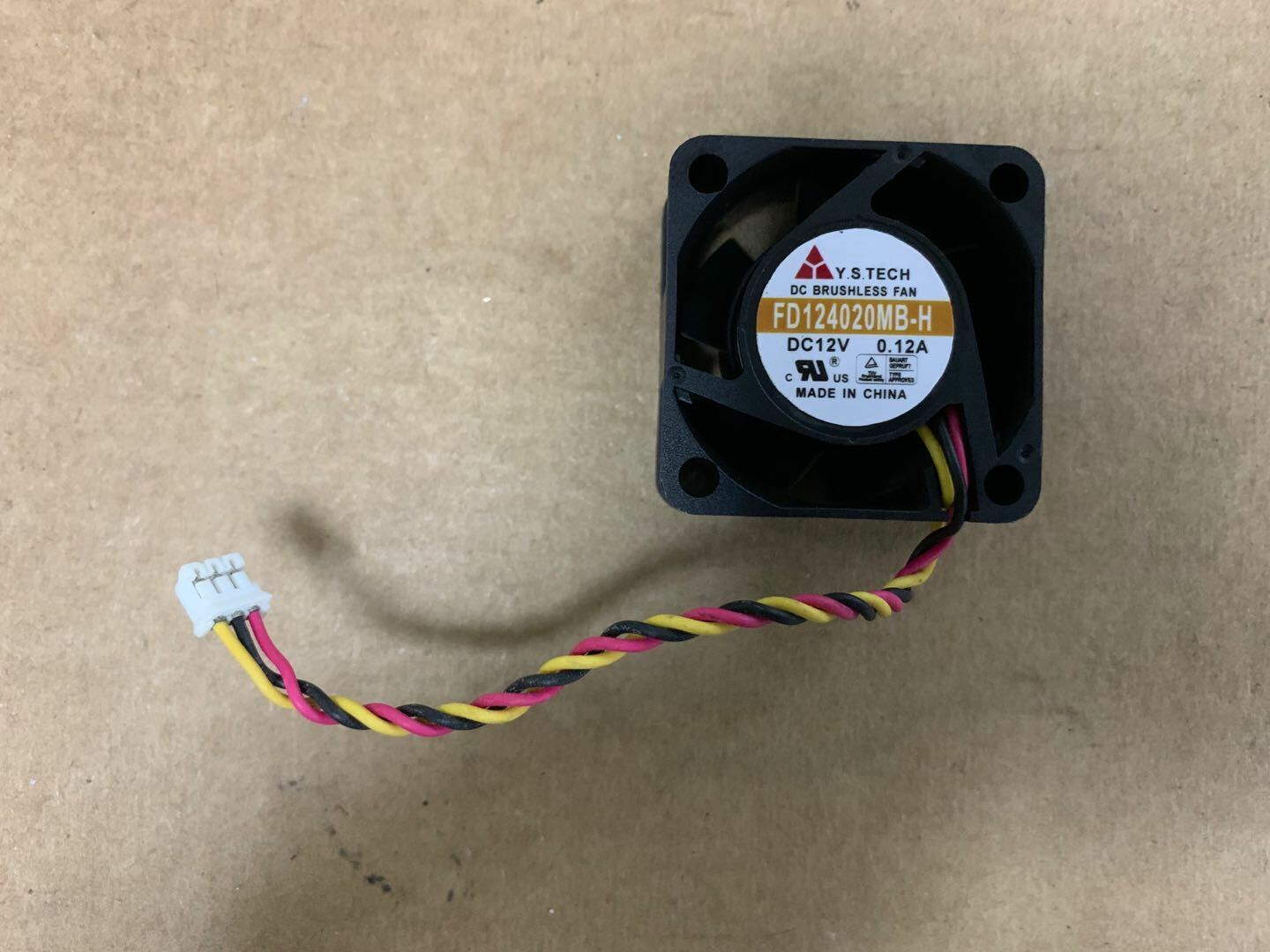 Y.S.TECH FD124020MB-H 12V 0.12A 40mm 4CM Dual ball durable silent ...