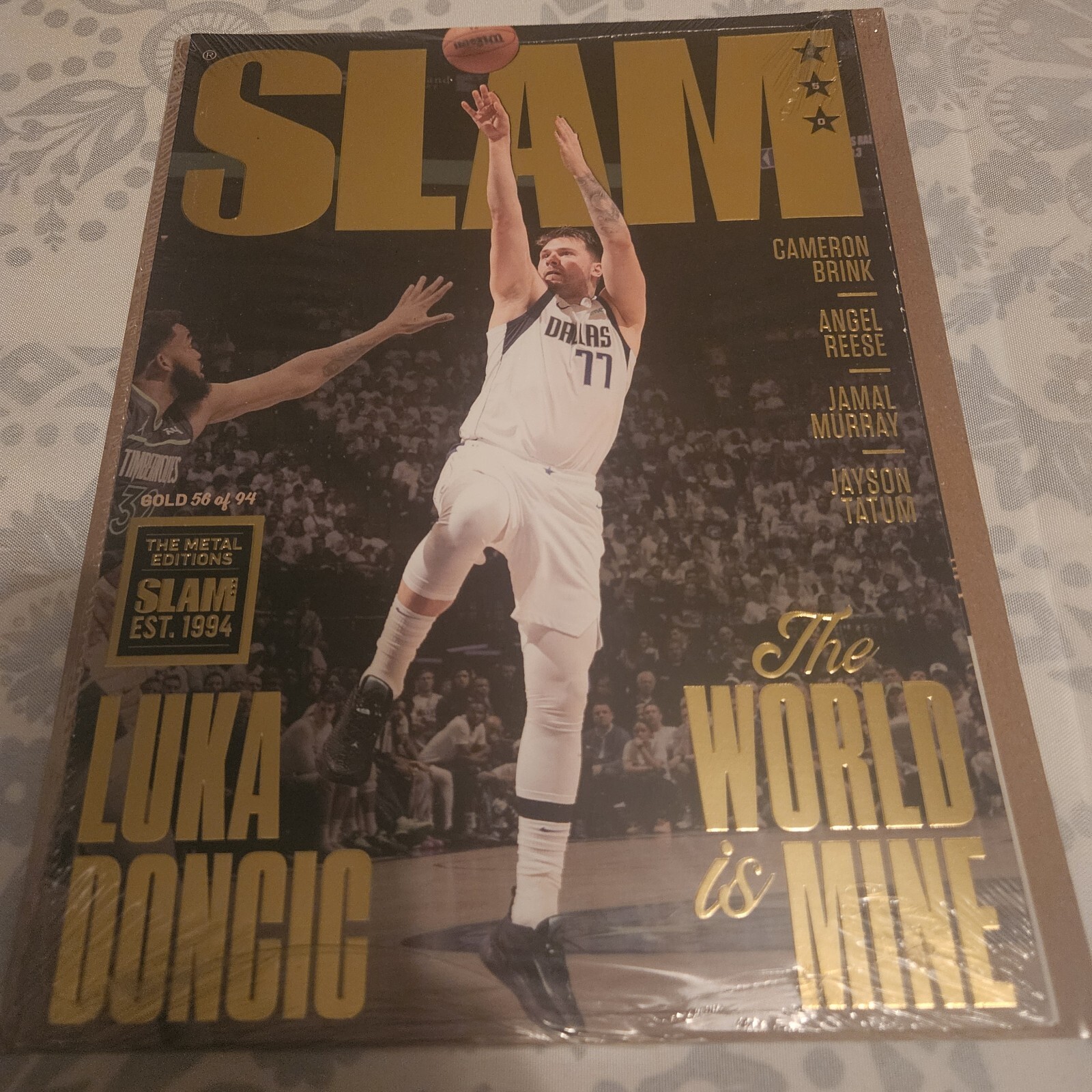 NEW! GOLD METAL SLAM 250 LUKA DONCIC #56/94 | eBay