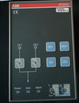 ABB Dual Power Automatic Switching Controller ATS021 | eBay