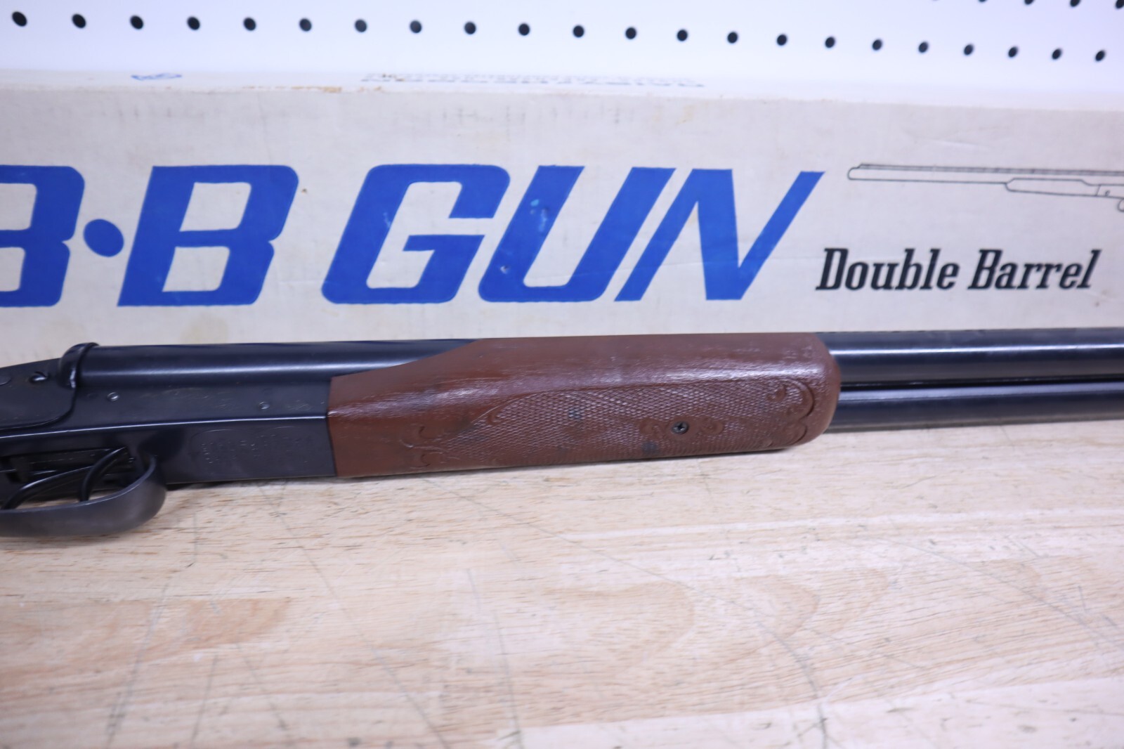 Rare Vintage Daisy Model 21 Double Barrel BB Gun Air Rifle W/ Original ...