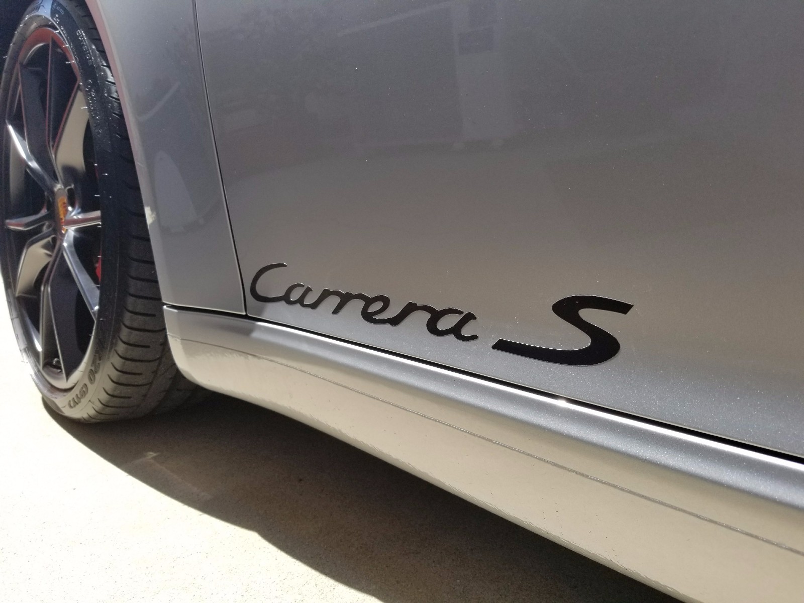 Porsche Carrera 911 4S Decorative Logo Door Decal, Genuine 3M Stickers ...