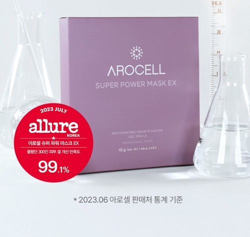 AROCELL Super Cell Power Mask 1 box 4 sheets | eBay