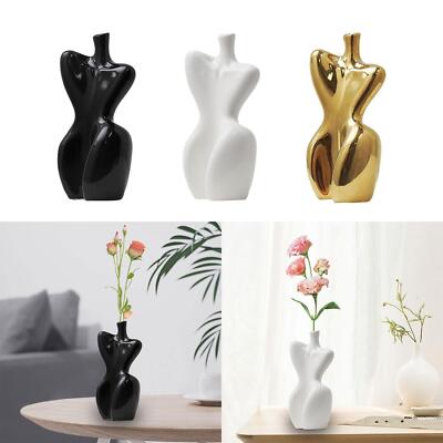 Ceramic Vase Elegant Gift Minimalist Photo Prop Modern Aesthetic Flower ...