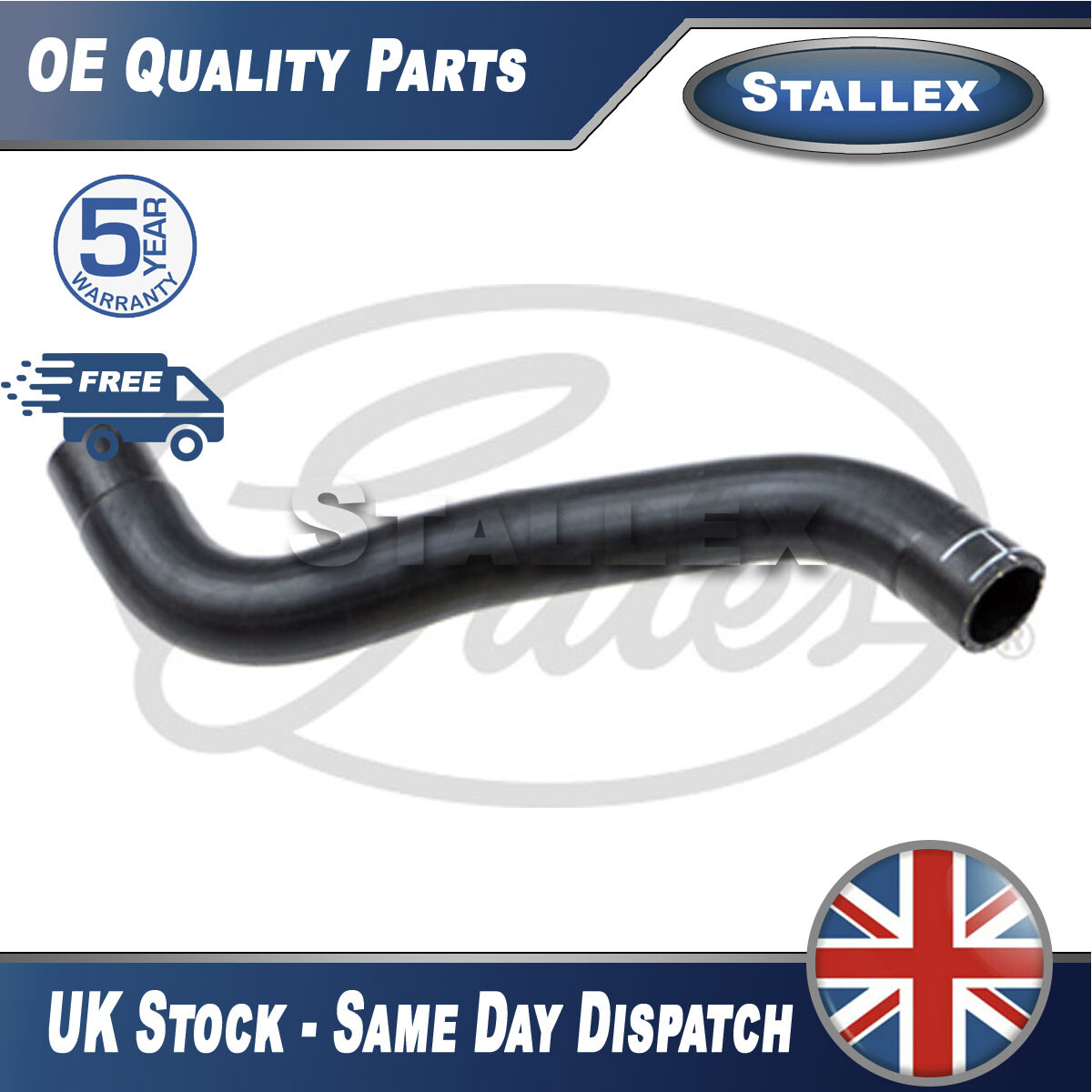 Fits Vauxhall Mokka 2016- 1.4 Radiator Coolant Hose Upper Stallex | eBay