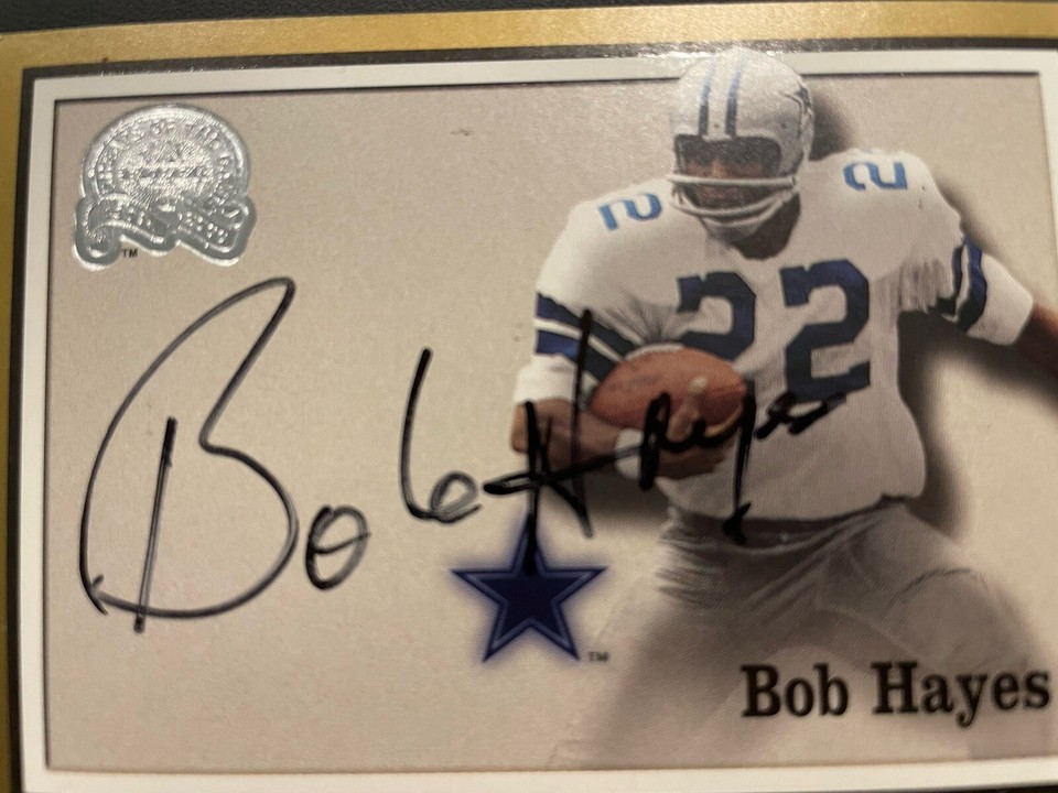 Bob Hayes Signed 2000 Fleer Great of the Game Autograph Cowboys ...