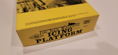 Fine Scale Miniatures HO scale ICING PLATFORM kit #210 | eBay