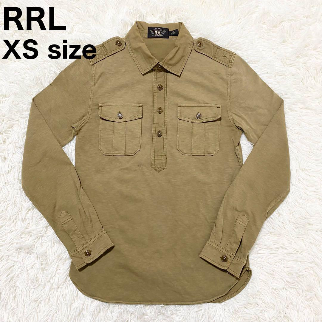 RRL Ralph Lauren DOUBLE RL Half Button Military Vinta… - Gem