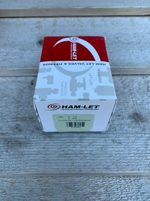 2 Pack Ham-let Let-Lok 765LB7/8 Ferrule Fitting 765L B 7/8" Brass Union ...