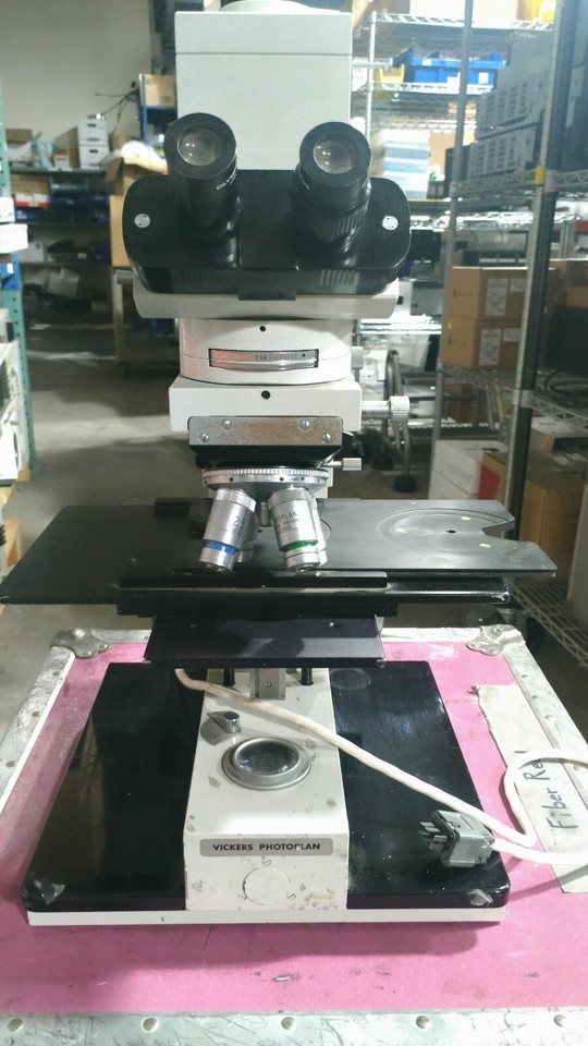 VICKERS Instruments PHOTOPLAN Metallurgical Microscope | eBay