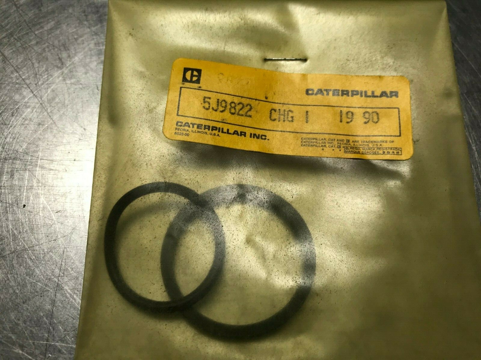 5J9822 Genuine OEM CAT SEAL ASSEMBLY Caterpillar 5J-9822 | eBay