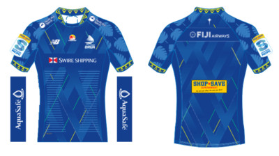 Fiji Drua Rugby 2025 New Balance Rugby Home Jersey Adults Size S-7XL ...