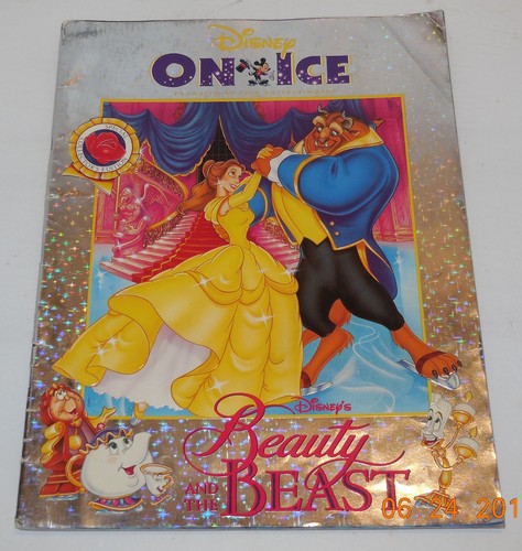 Disney On Ice Beauty And the Beast Program vintage Rare OOP | eBay