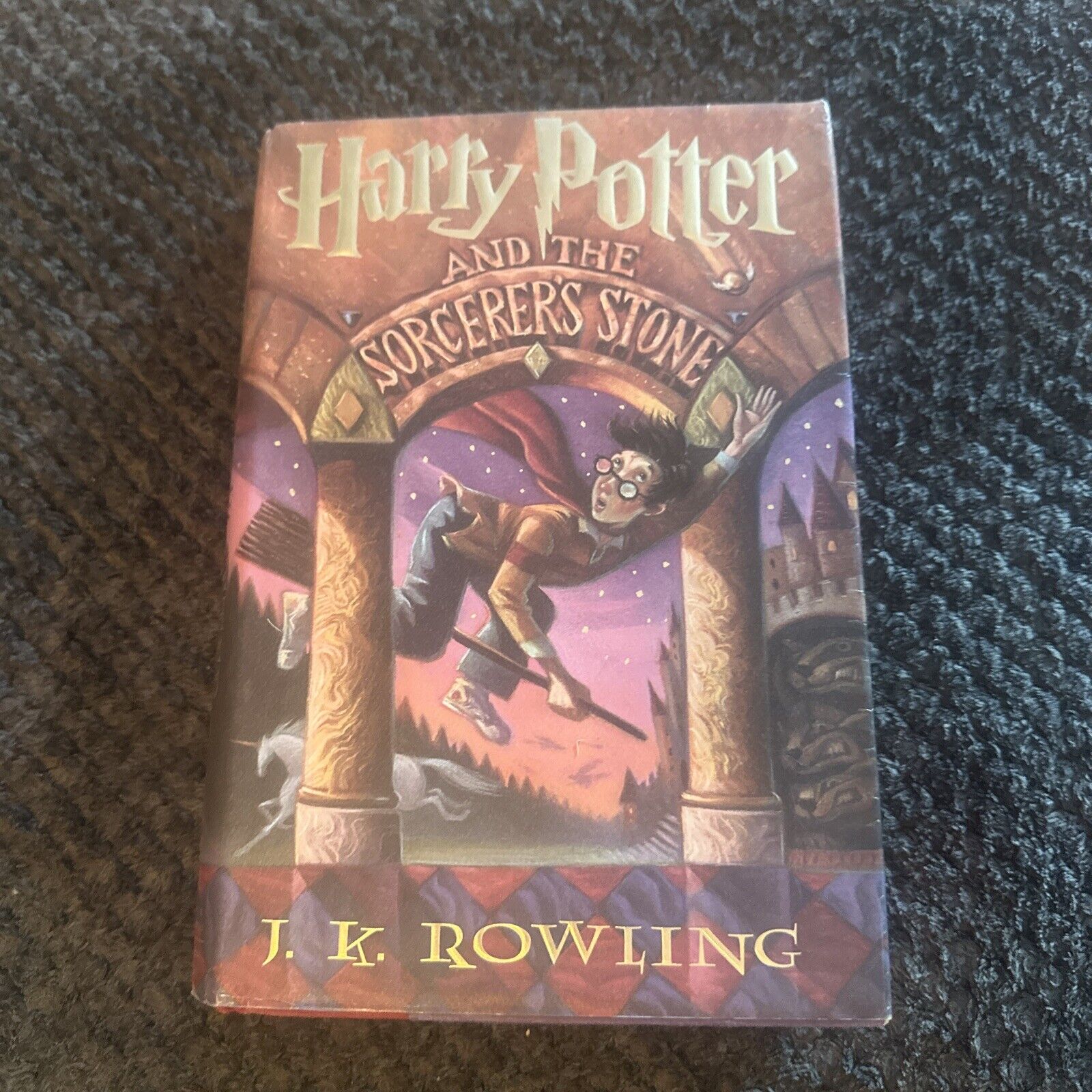 Harry Potter And The Sorcerer’s Stone J K Rowling 1998 Rare 1st ED/8th ...
