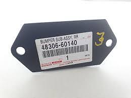 Genuine Toyota Bumper sub-assy rear spring LAND CRUISER UZJ100 48306 ...