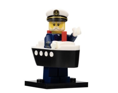 LEGO Series 23 71034 CMF Minifigure Ferry Boat Captain NEW SEALED | eBay