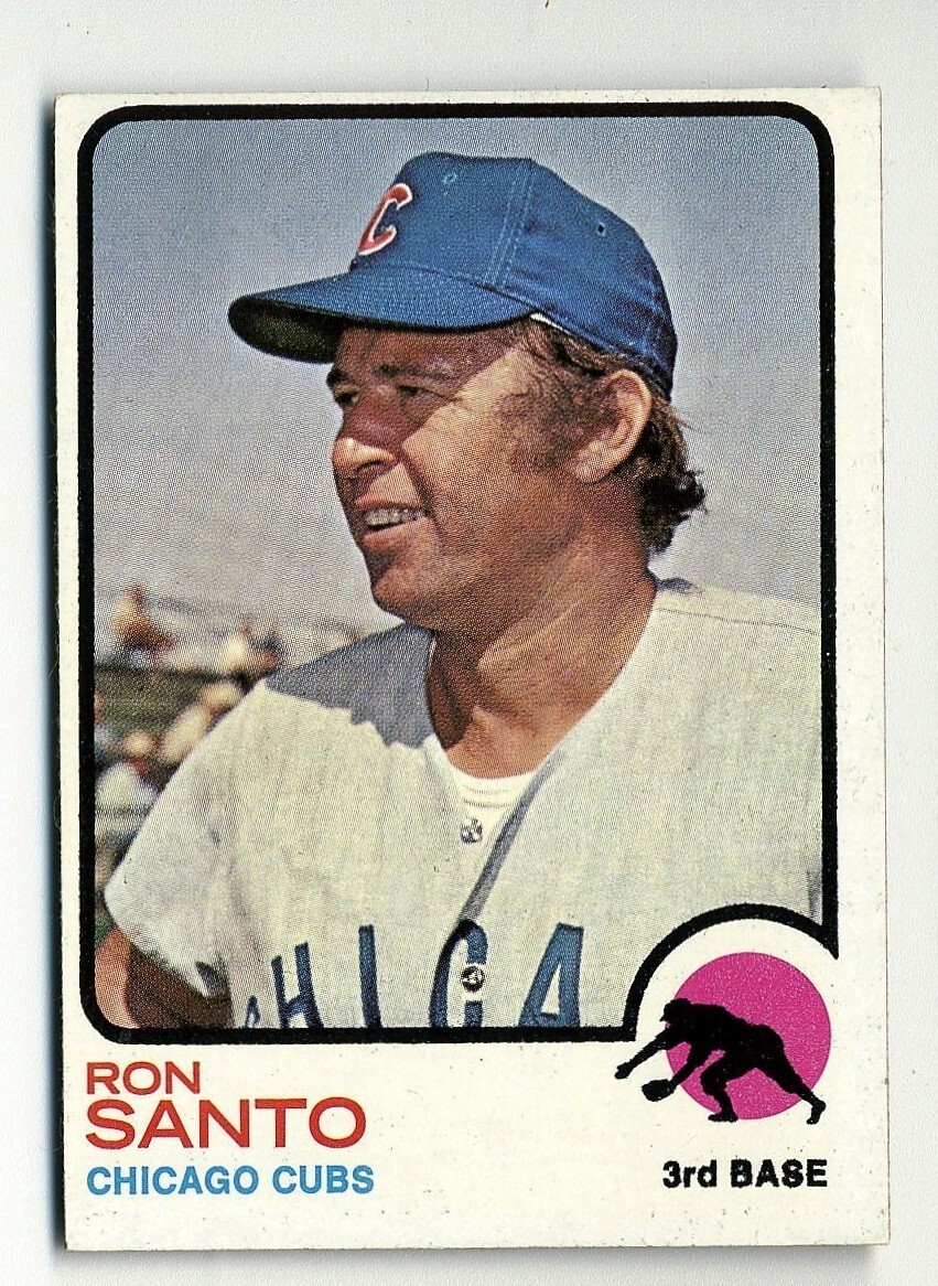 1973 TOPPS CHICAGO CUBS RON SANTO #115 EX EXMT HALL OF FAME | eBay