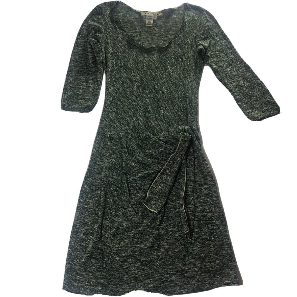 Max studio womens m Black grey rn # 58822 tied dress 1191 | eBay Max studio womens m Black grey rn # 58822 tied dress 1191 | eBay