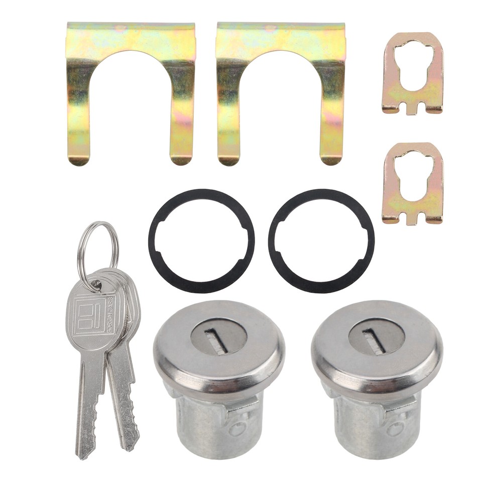 Door Lock Cylinder with Keys Replacement for Chevy Truck C10 C20 C30 ...