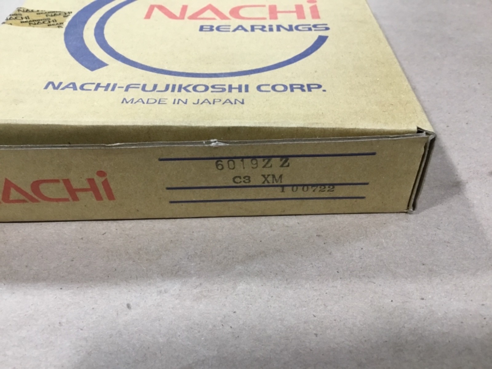 Nachi 6019ZZ Shielded Ball Bearing 6019Z 6019ZZ-C3-XM #34TKT1 | eBay