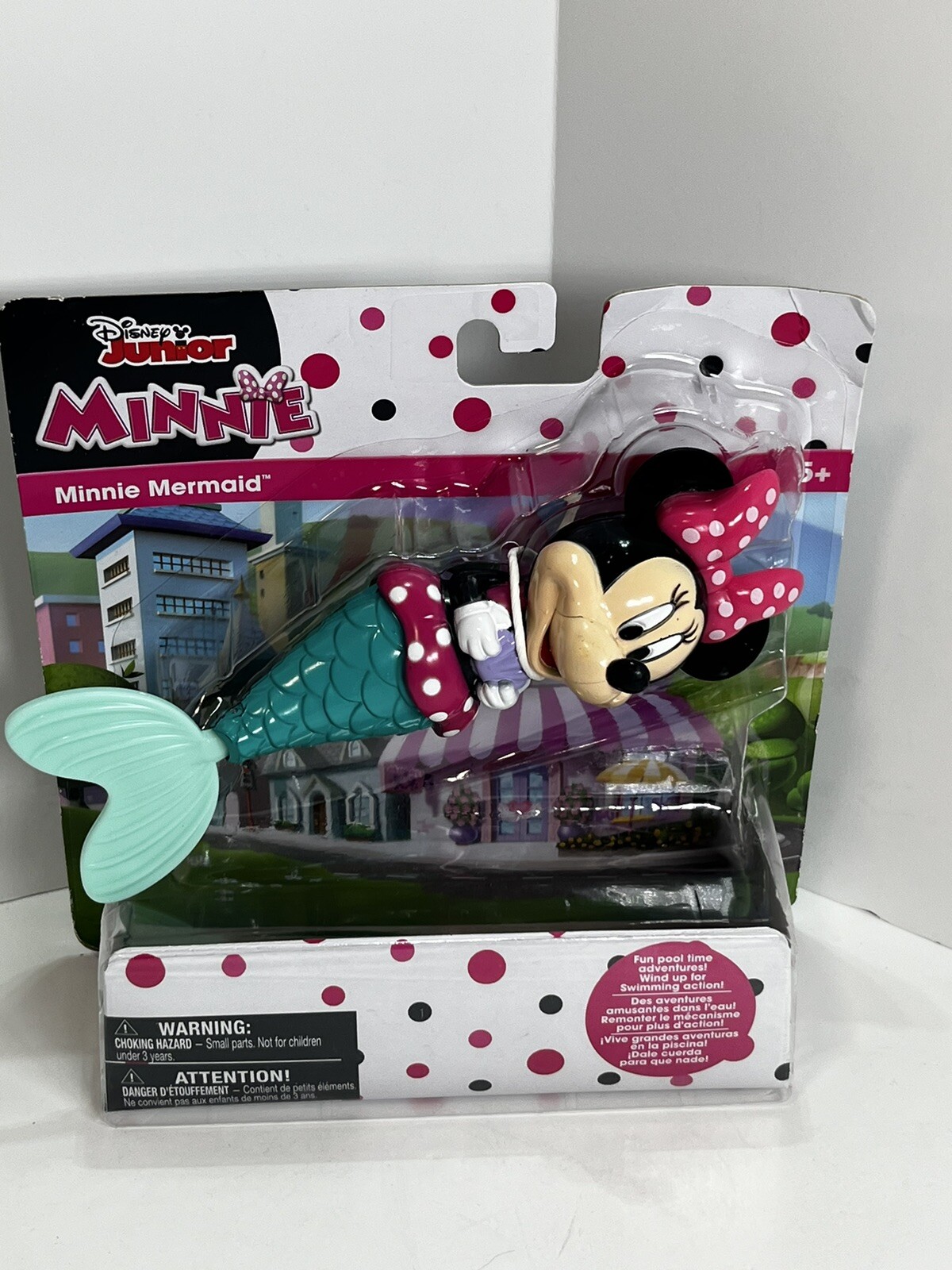 SwimWays Minnie Mermaid Water Toy Pool Bathtub Disney Minnie Mouse for ...