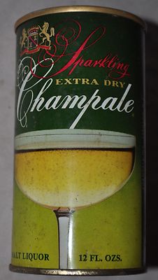 Vintage Sparkling Extra Dry Champale 12 oz. Malt Liquor Can, Steel | eBay