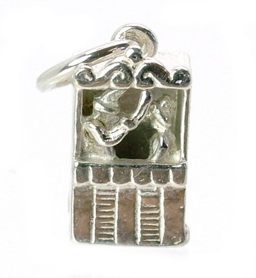 STERLING SILVER MOVABLE PUNCH & JUDY CHARM | eBay