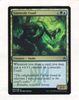 Magic: MTG: Masters 25: Foil: Lorescale Coatl | eBay