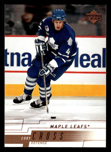 Cory Cross 2000 Upper Deck #396 Toronto Maple Leafs | eBay