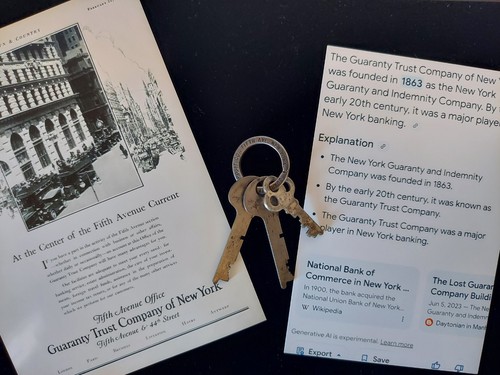 Civil War Era Bank Vault Keys Historic Location. A Very Rare Find See ...