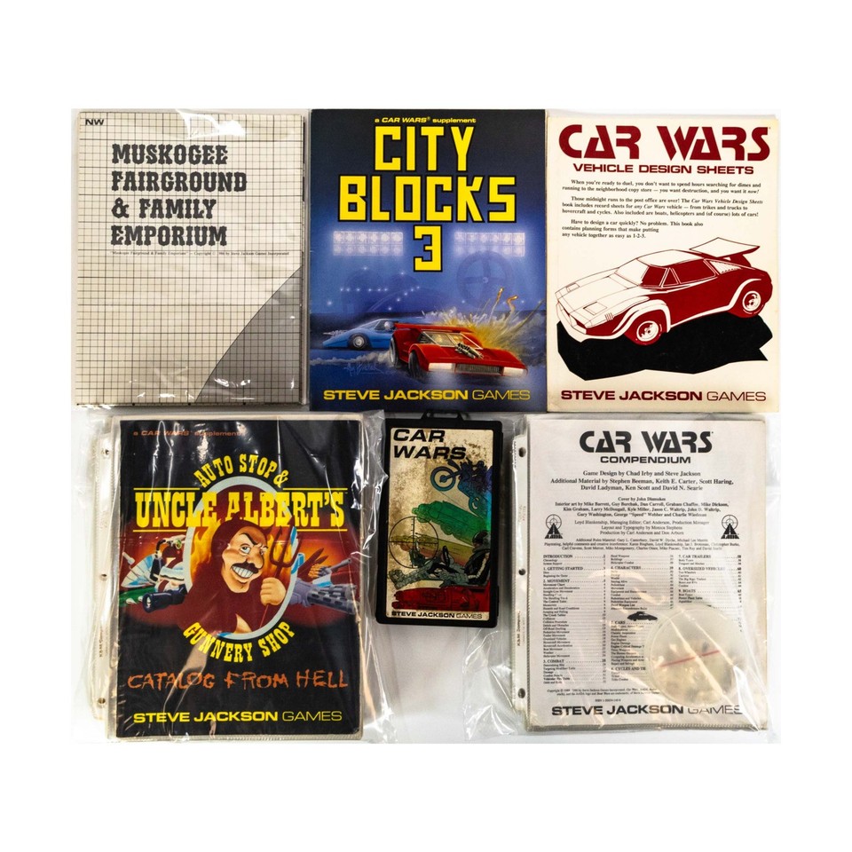 Car Wars - Collections Stev Car Wars Components Collection #4 - Over 9 ...