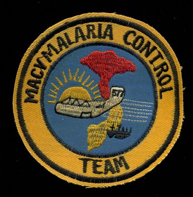 USAF 12th Special Operations Squadron MACV Malaria Control Team Patch S ...