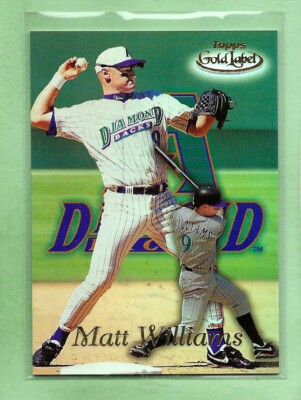 MATT WILLIAMS - 1999 Topps Gold Label "Class 1" - #60 - Diamondbacks | eBay