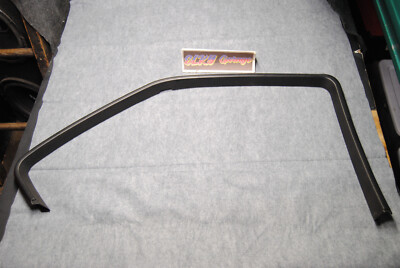 1991+ E34 Sedan Left Rear Door Window Interior Black Plastic Trim (from ...
