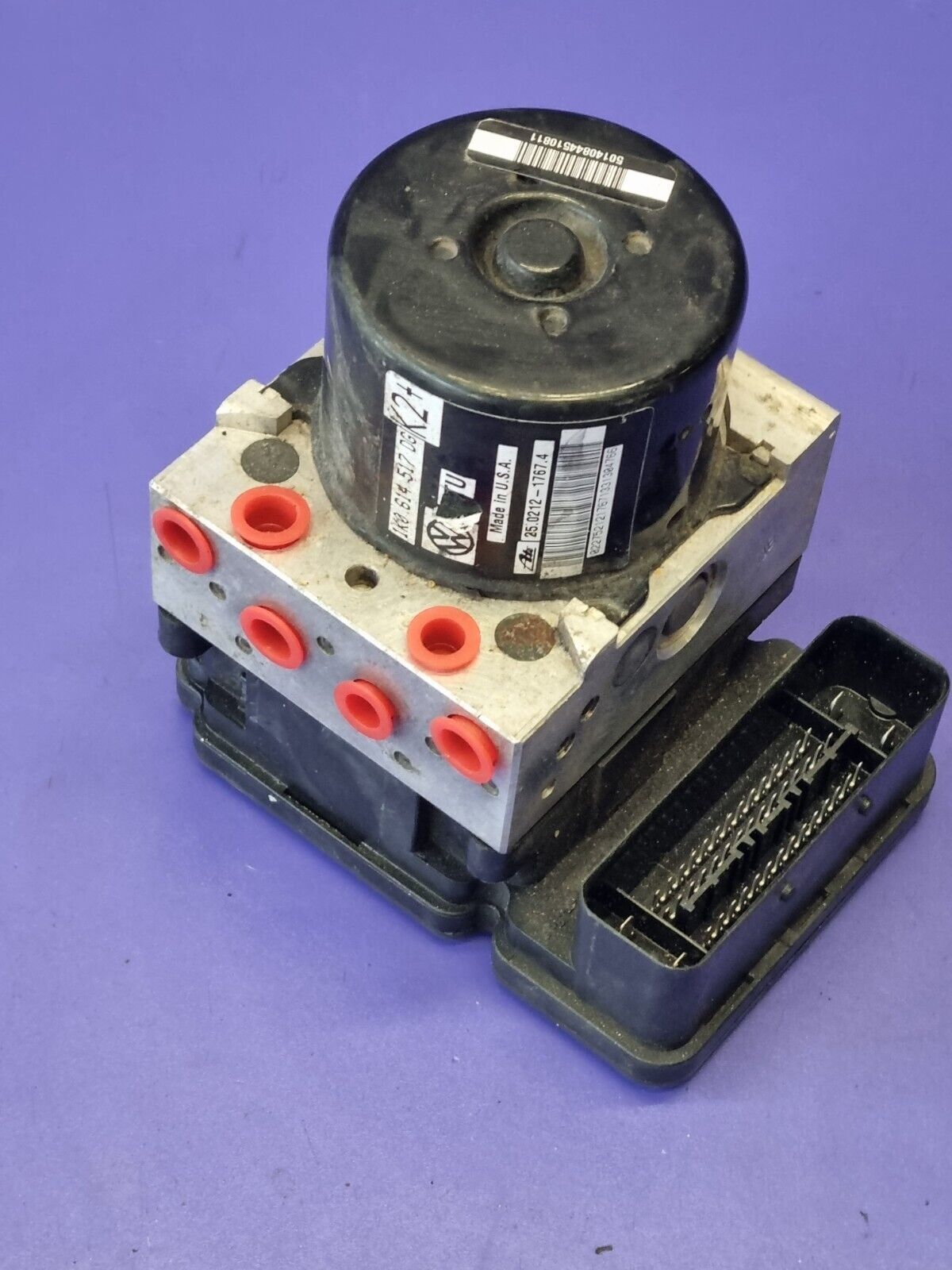 VW AUDI ABS hydraulic block control unit 1K0907379BJ 1K0614517DG #614 ...