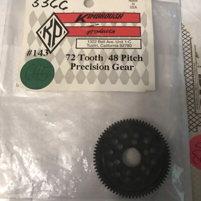 Kimbrough 143 - 72 Tooth 48 PItch Spur Gear | eBay