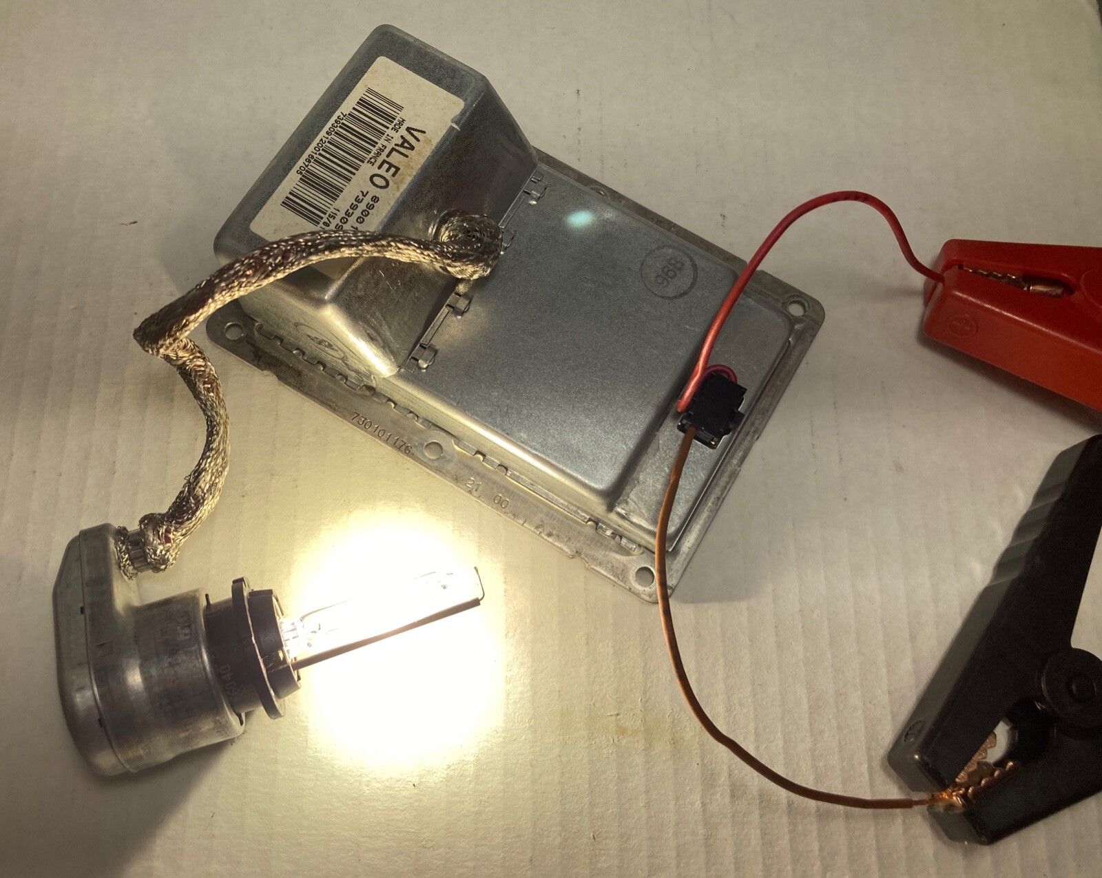 1 OEM AUDI A4 S4 2000 - 2002 B5 HID Xenon Ballast 8D0907391A Tested for ...