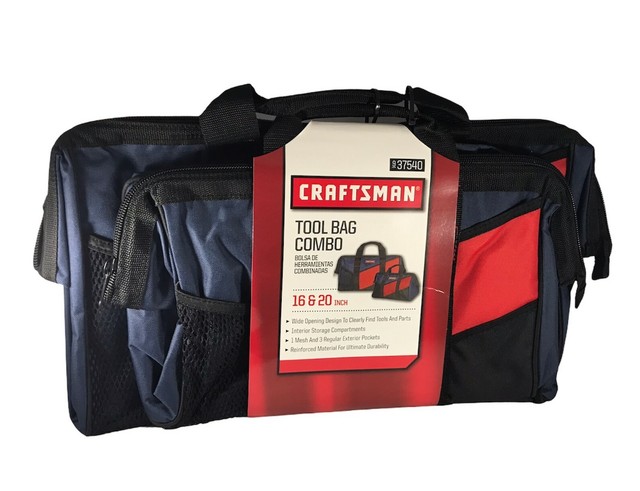 Craftsman Large 20 & 16 Tool Bags - Fast 37540 for sale online | eBay