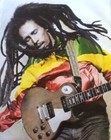 Mini Poster Bob Marley Rastaman Guitar | eBay Australia