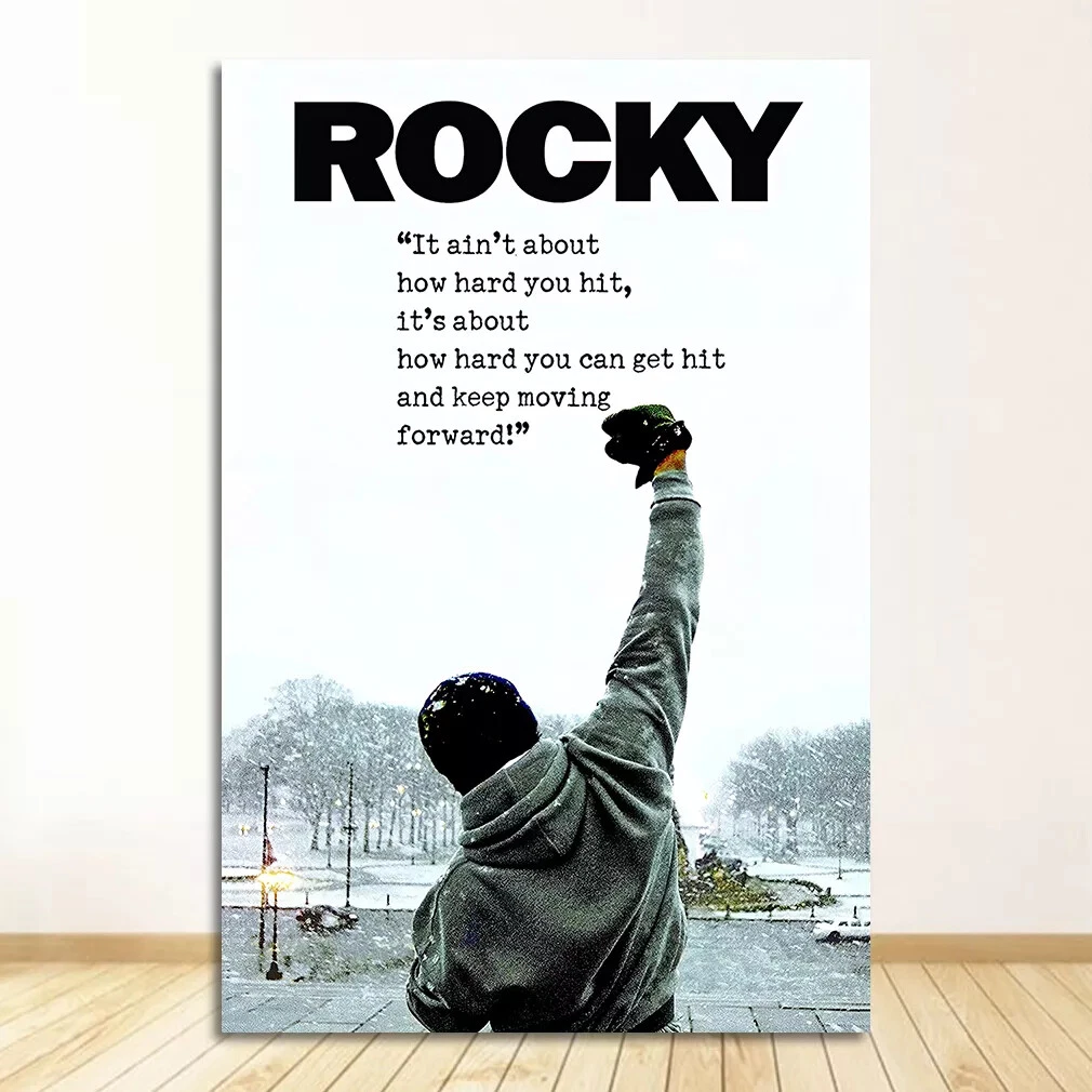 Framed Rocky Poster
