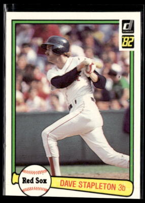 1982 Donruss #208 Dave Stapleton | eBay