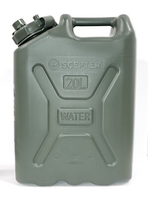 NEW Scepter Military Water Can 5 Gallon Olive Drab Army Green Jug ...