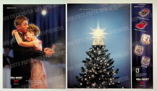Nintendo Game Boy Advance SP Wal-Mart Christmas 2003 Print Magazine Ad ...