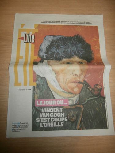 VINCENT VAN GOGH, FRENCH NEWSPAPER (3 PAGES), COLLECTOR (JT29) | eBay