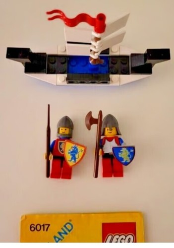 LEGO 6017 King's Oarsmen Castle Pirates Complete - 1987 - Lion Knights ...