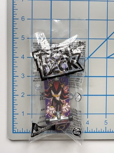 New UNRELEASED RARE Tech Deck FINESSE SHADOW Sonic the Hedgehog ...