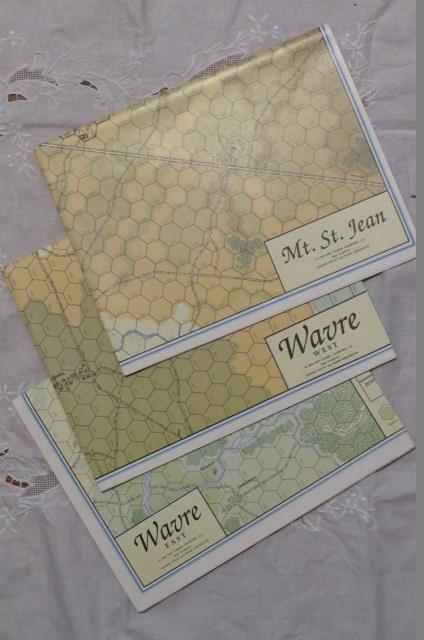 GMT 1994 - The Battles of WATERLOO game - June 16-18 1815 Napoleon ...