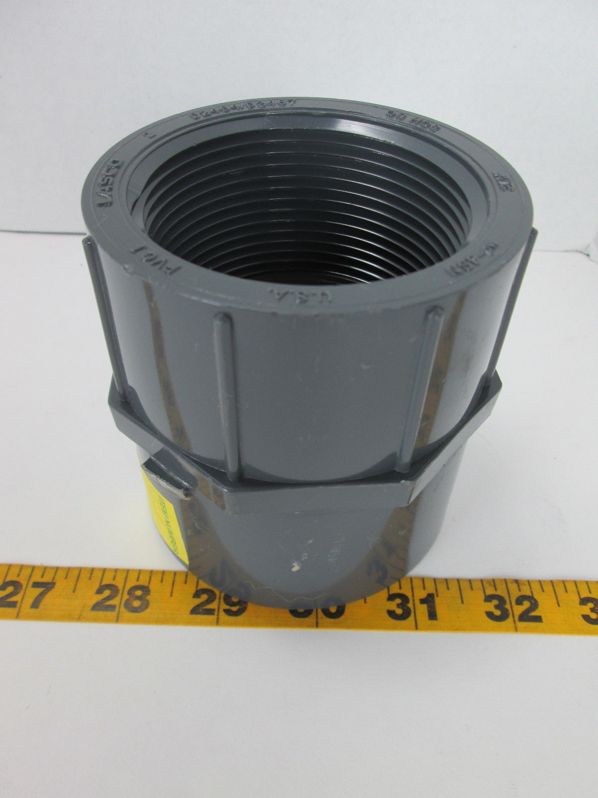 Lasco D2464/D2467 Fittings 2-1/2" Gray PVCI Schedule 80 Slip-On ...