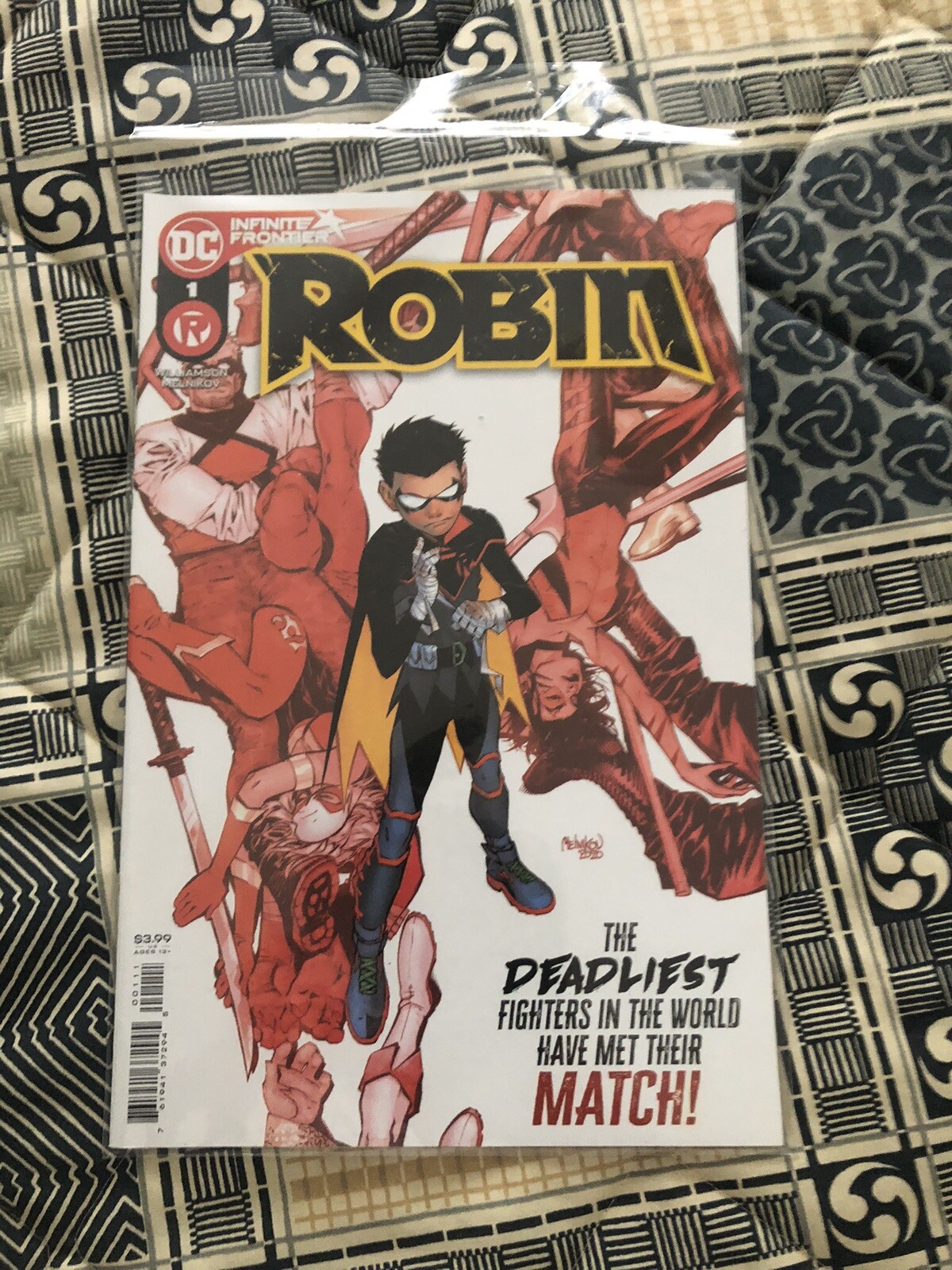 Robin #1 DC 2021 1st Full Appearance Flatline, Mother Soul Excellent ...