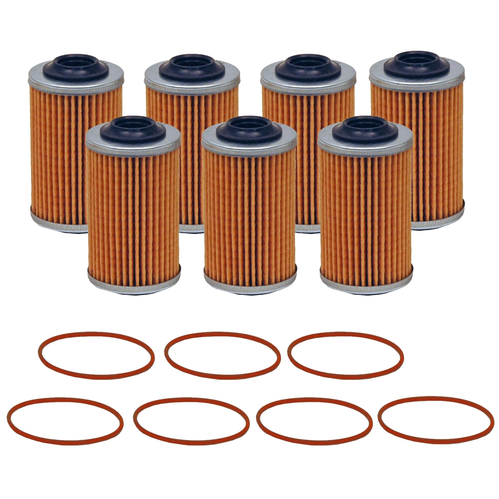 Wix Set of 7 Engine Motor Oil Filters For Cadillac Chevy GMC Pontiac ...