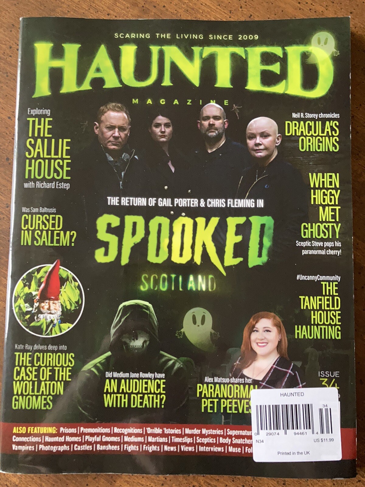 Haunted Magazine Issue 34 2022 Spooked Scotland The Sallie House Ghosts ...